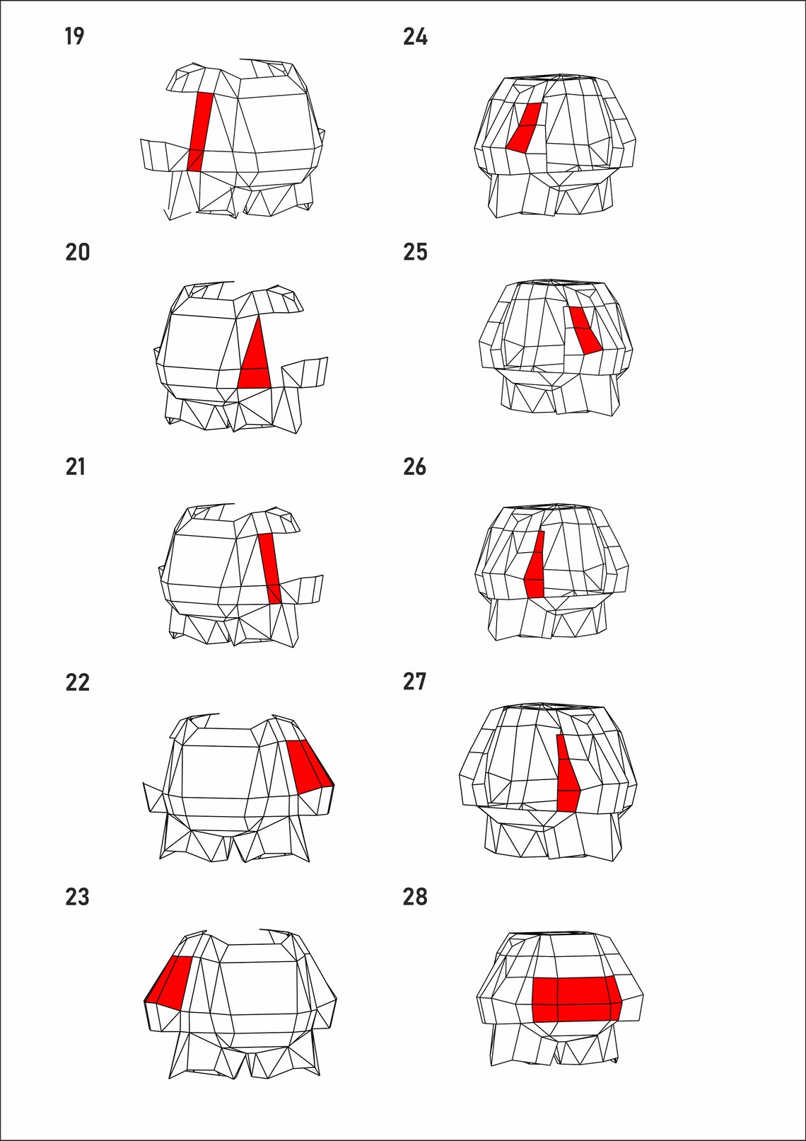 DIY Superhero PDF Template Comic Character 3D Papercraft - Etsy