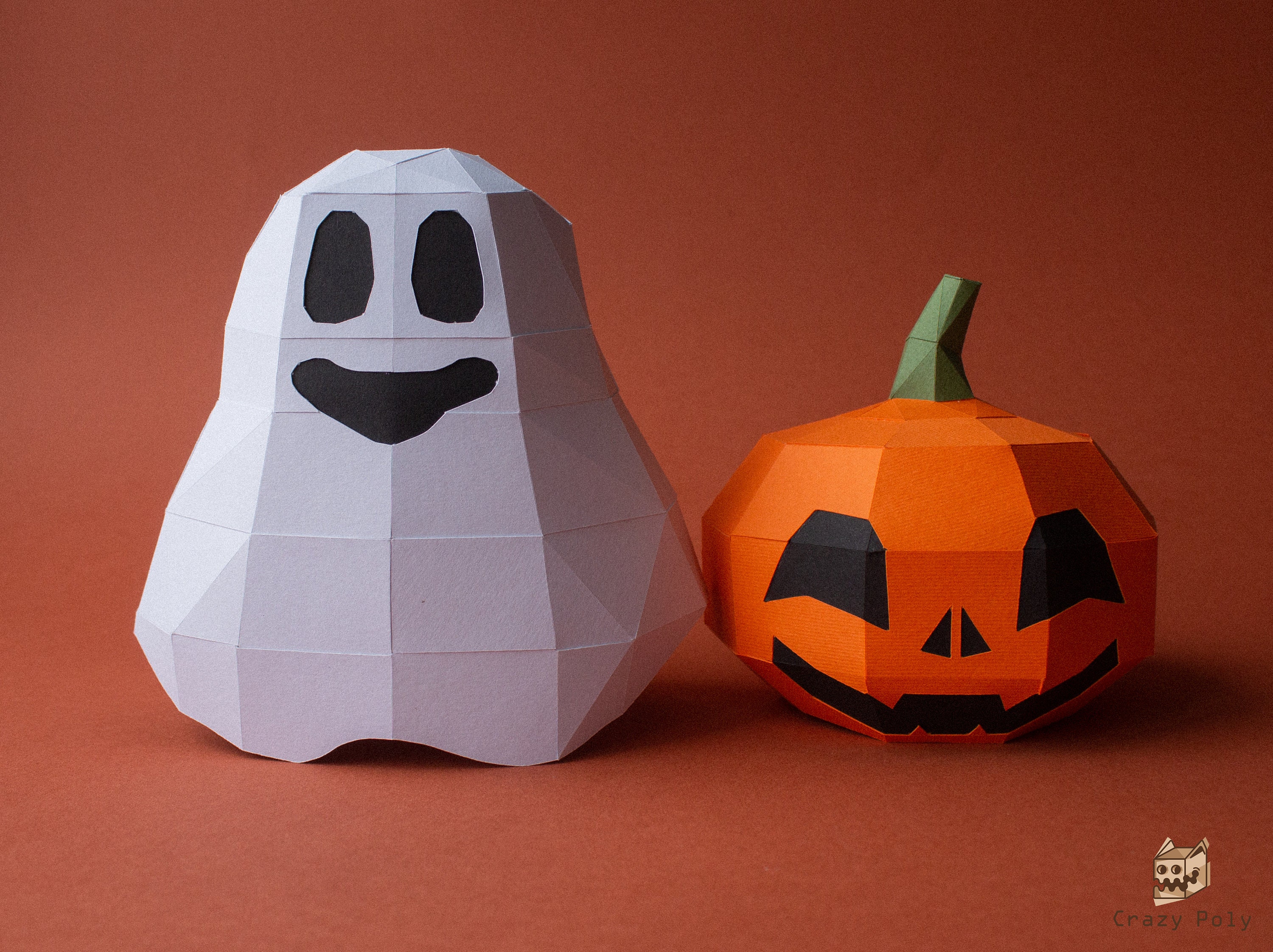 Halloween Paper Craft Templates