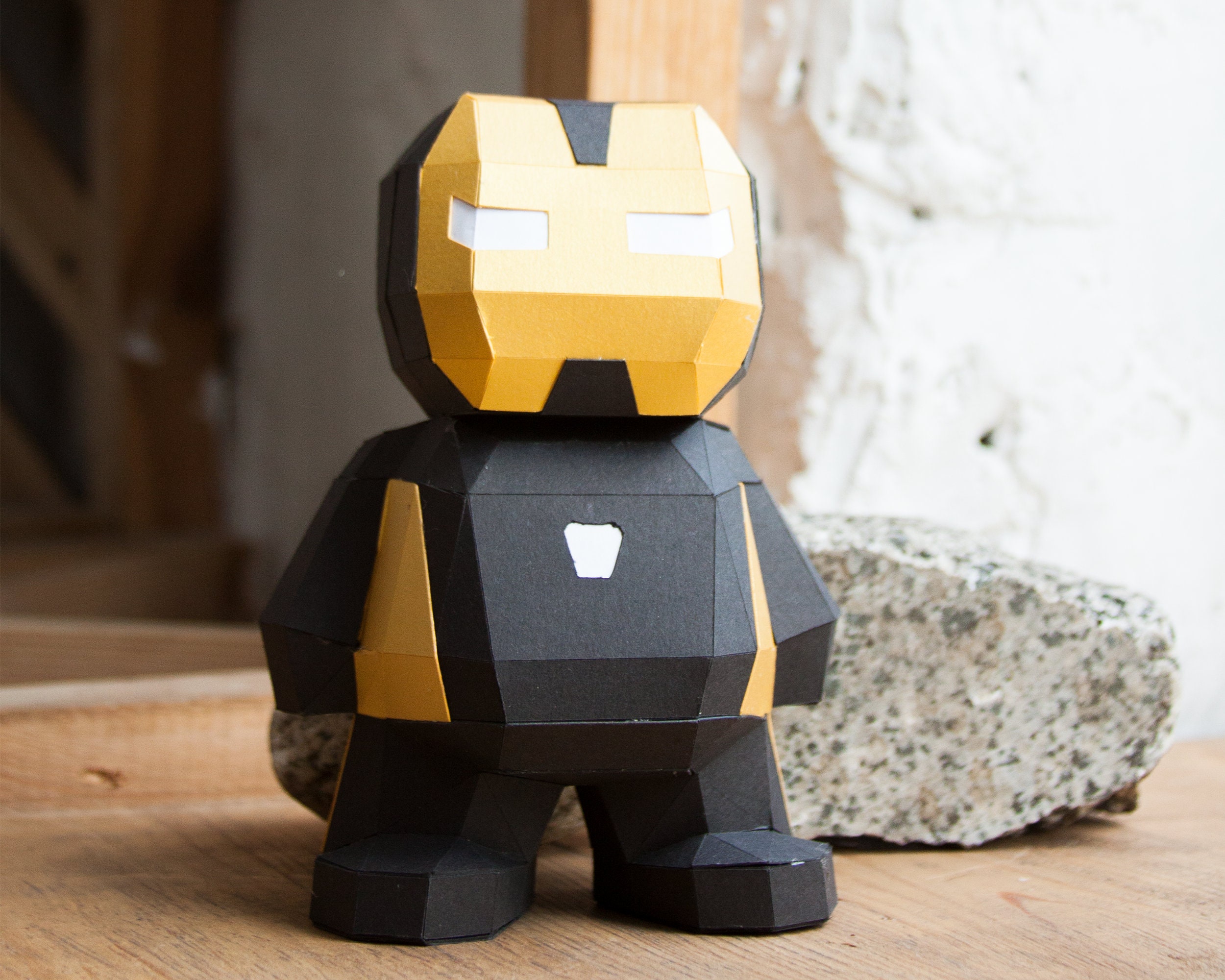 DIY Superhero PDF Template Comic Character 3D Papercraft - Etsy Canada