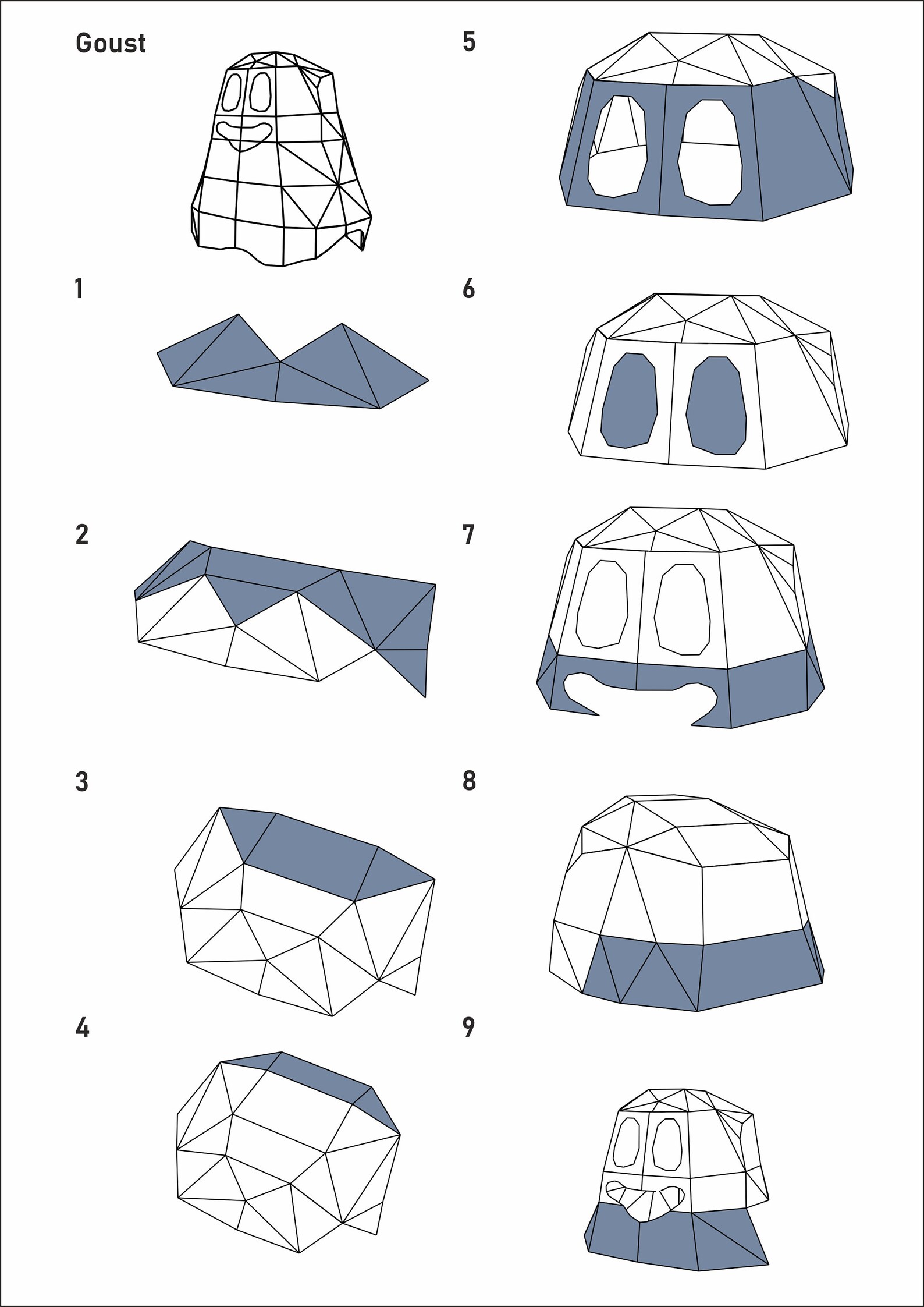 Halloween Papercraft Clothes for Dolls Diy PDF Template - Etsy