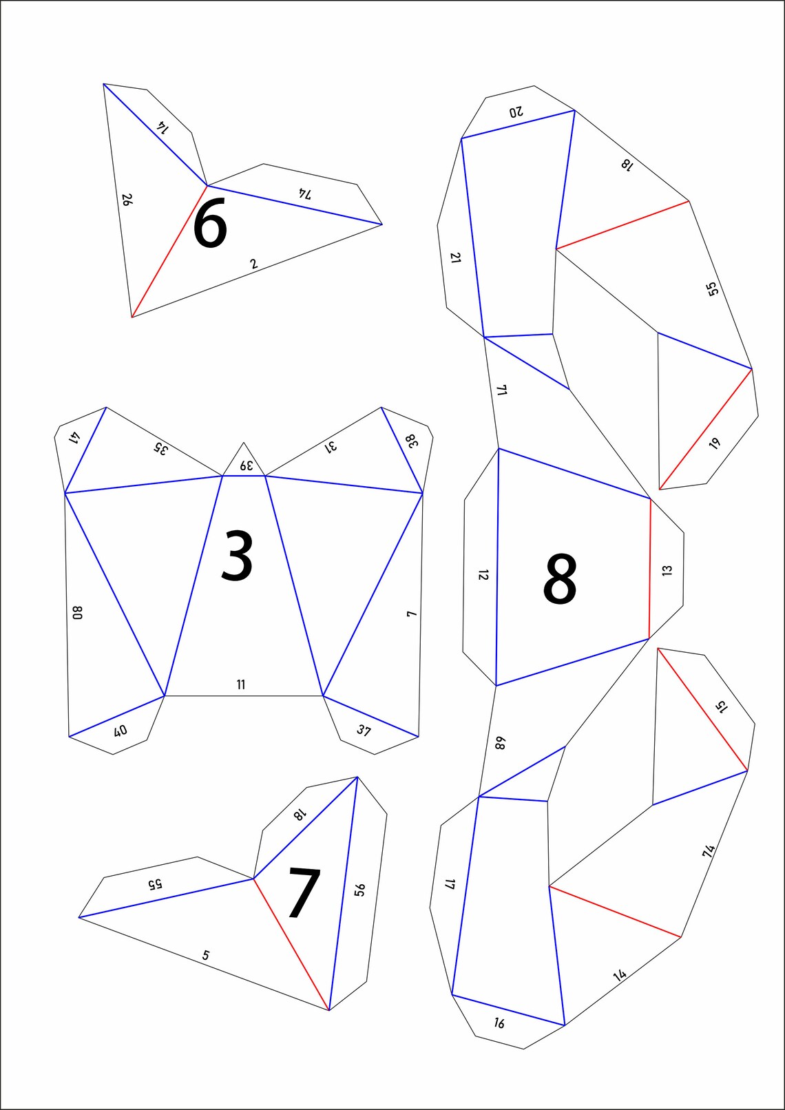 DIY Simple Wolf Mask Сarnival Mask Werewolf Mask - Etsy