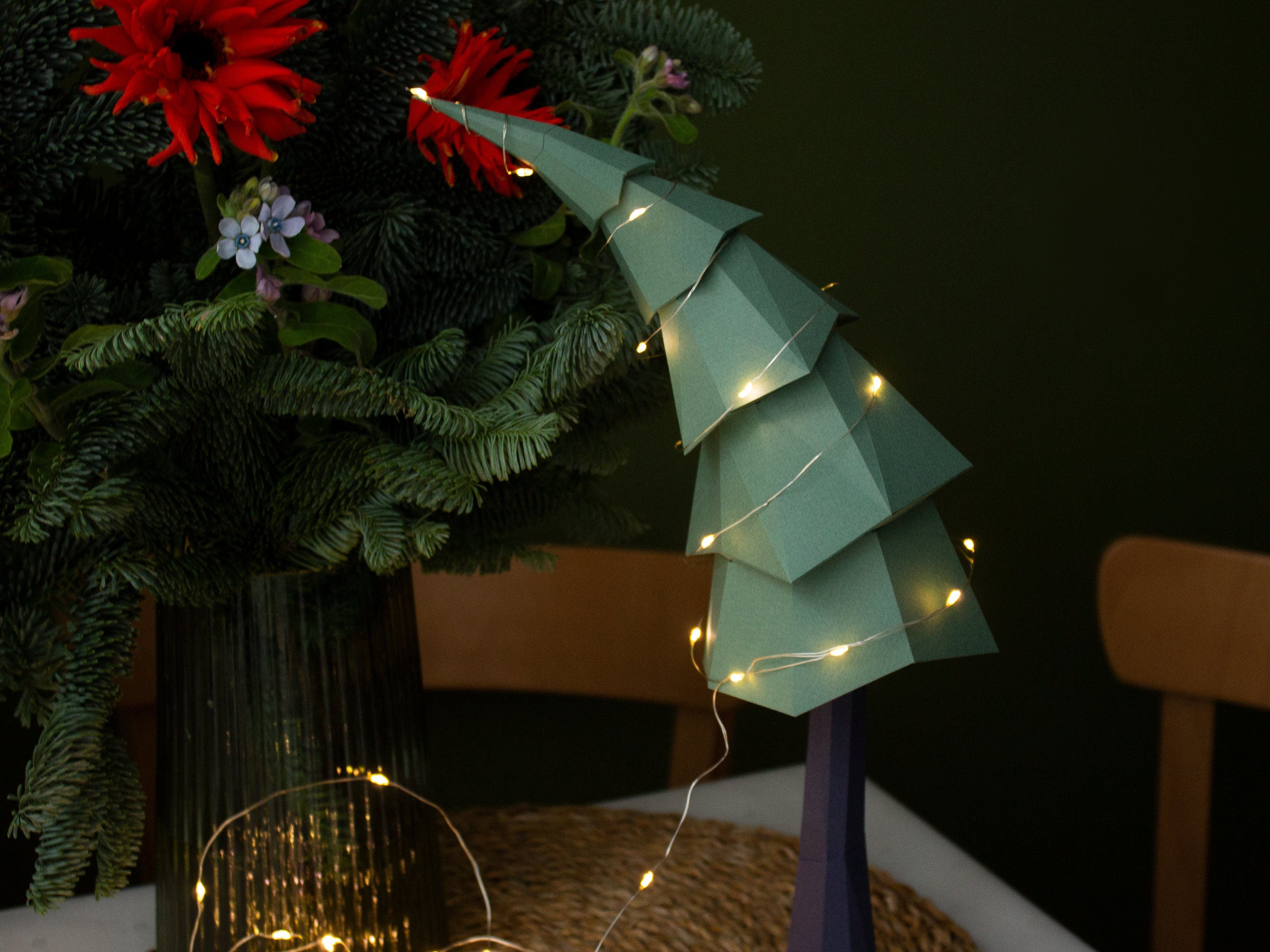 Diy Papercraft Christmas Tree Digital PDF Templates Svg and - Etsy