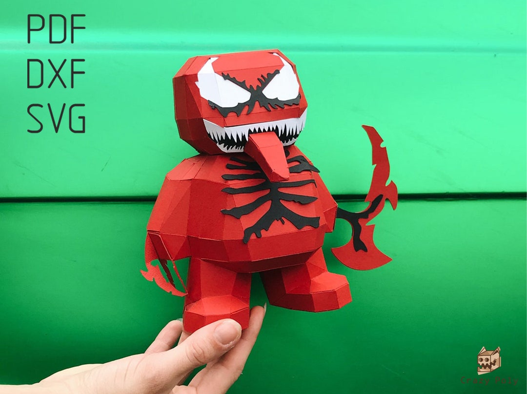 DIY Superhero Papercraft Doll: Comic Character Party Decor (PDF ...