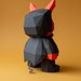 DIY Lucifer in Suit Figure, Devil's Papercraft Template, Halloween ...