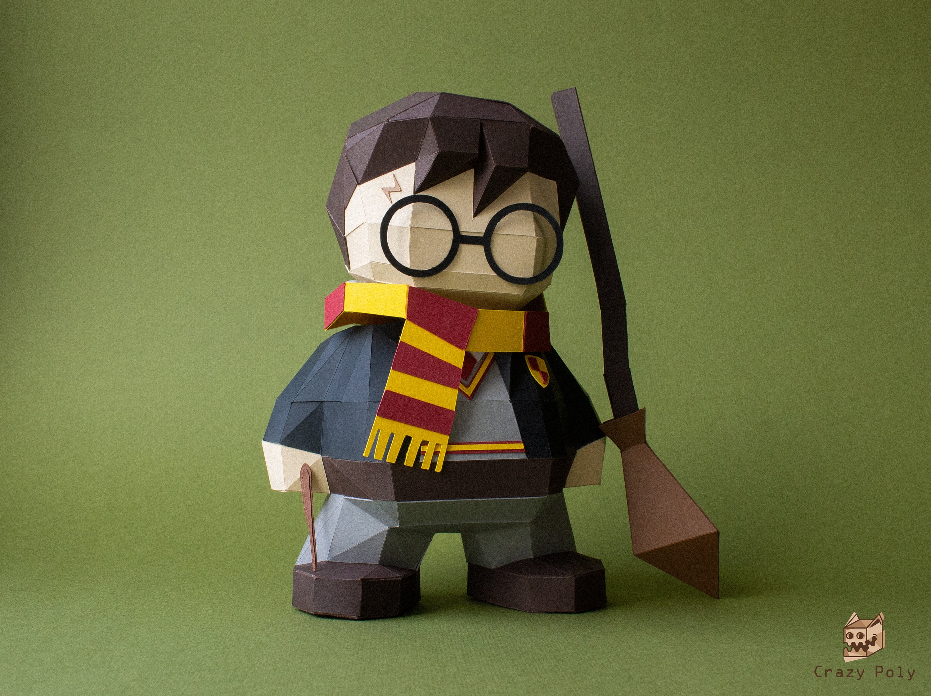 DIY Little Wizard PDF Template 3D Papercraft Doll Digital - Etsy Canada