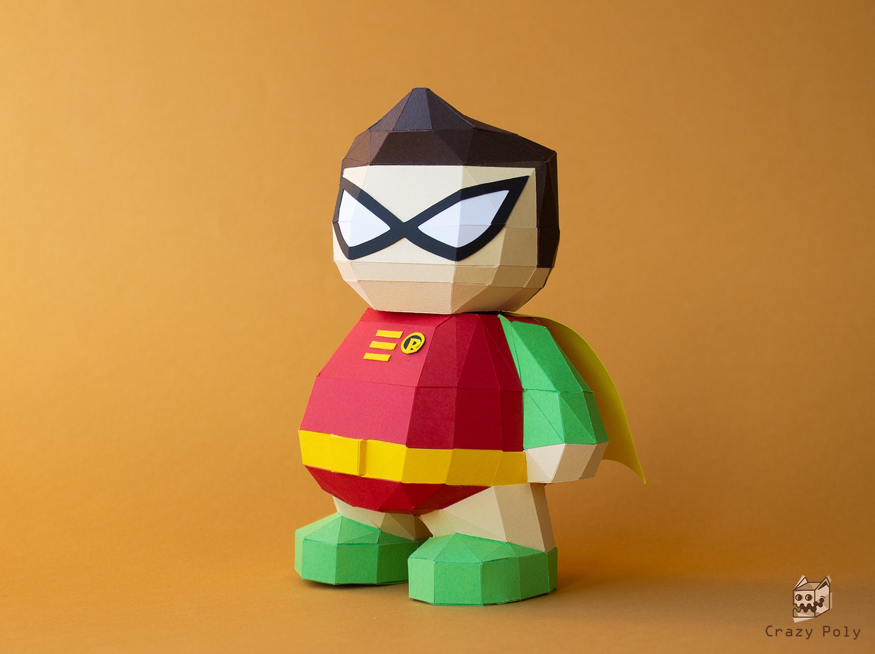 DIY Robin Handmade Doll Papercraft Figures PDF Template | Etsy