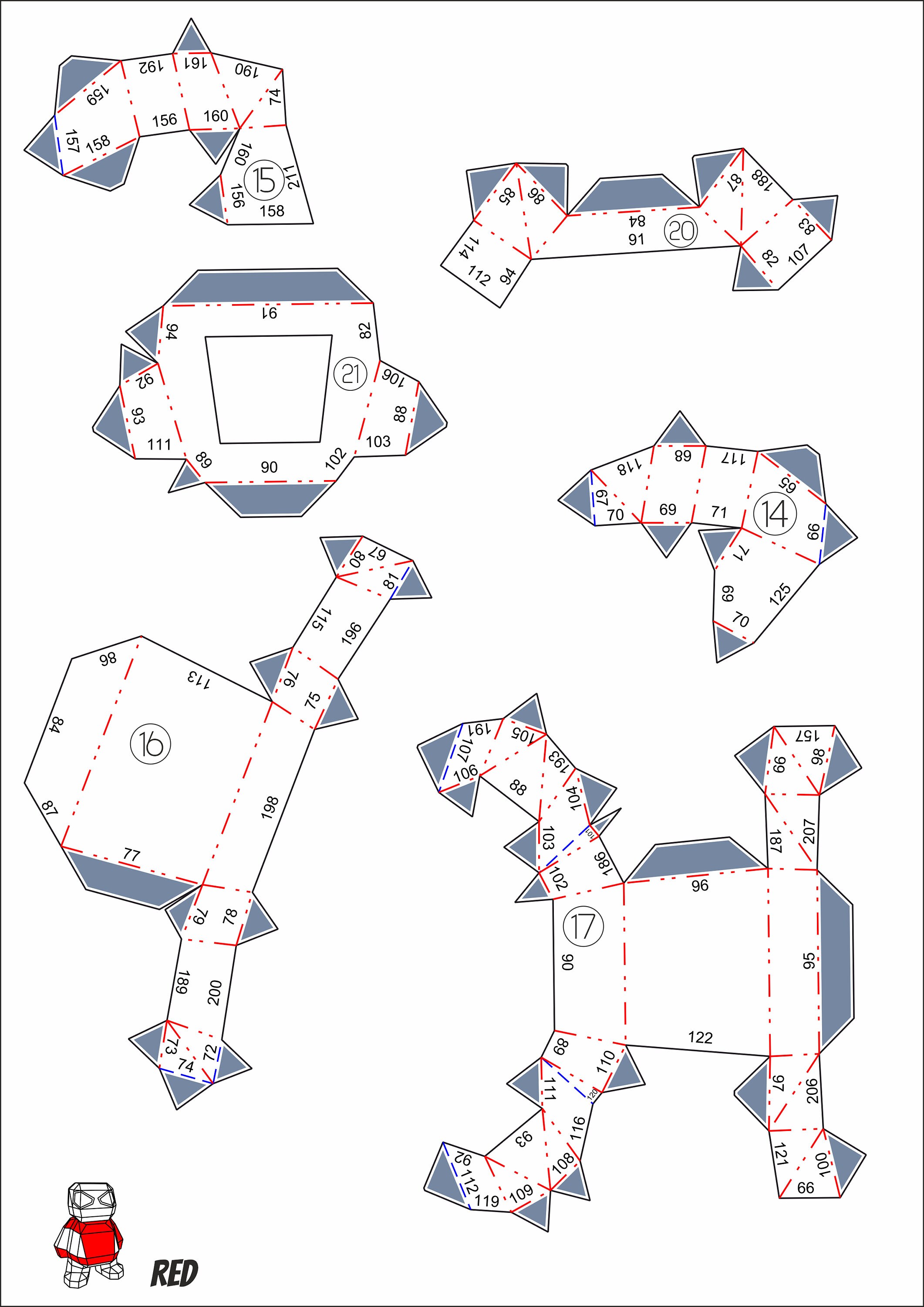 Origami Spider Papercraft: 3D Superhero Puzzle (SVG, DXF, PDF) - Etsy