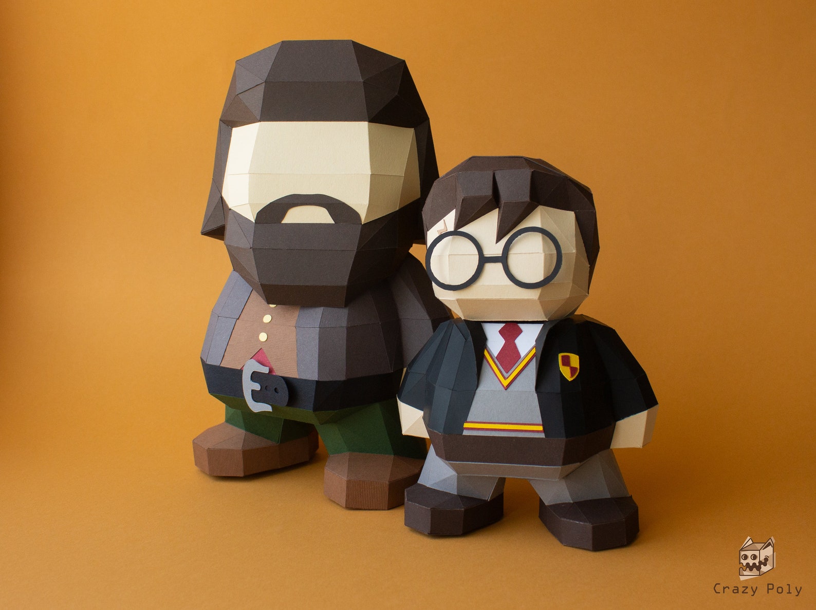 3d SVG Wizzard Template, DIY Harry Papercraft Kit, Digital Files for ...