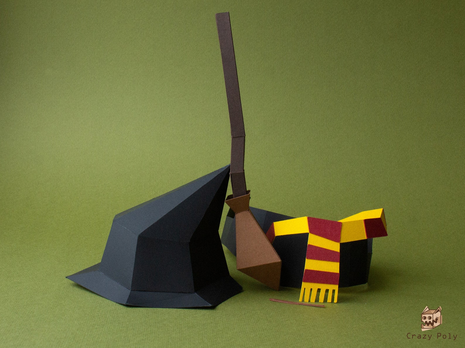 DIY Little Wizard PDF Template, 3D Papercraft Doll, Digital Party ...