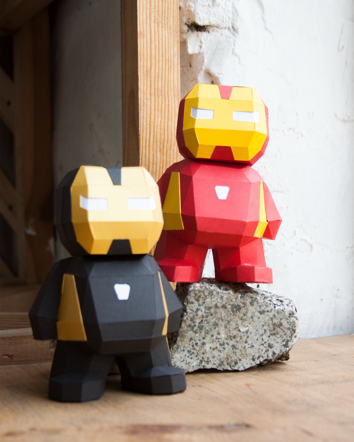 DIY Superhero PDF Template Comic Character 3D Papercraft - Etsy