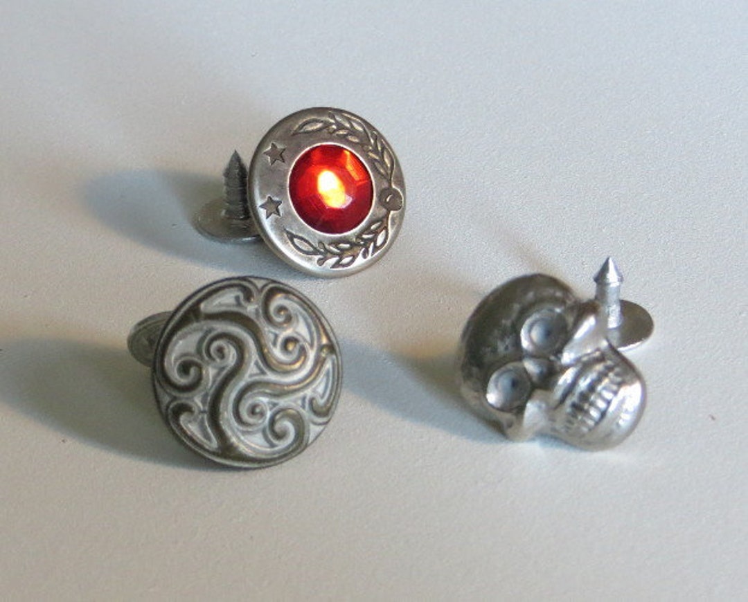 3 Different Jeans Buttons Patent Buttons Diameter Approx. - Etsy