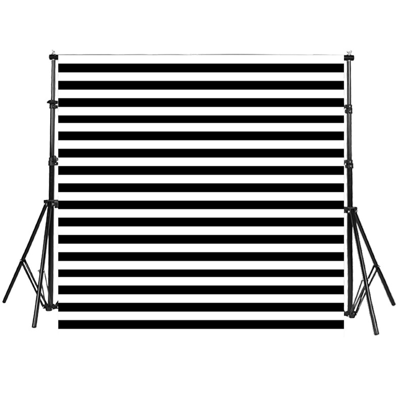 Black and White Striped Backdrop for Photography Backdrops - Etsy