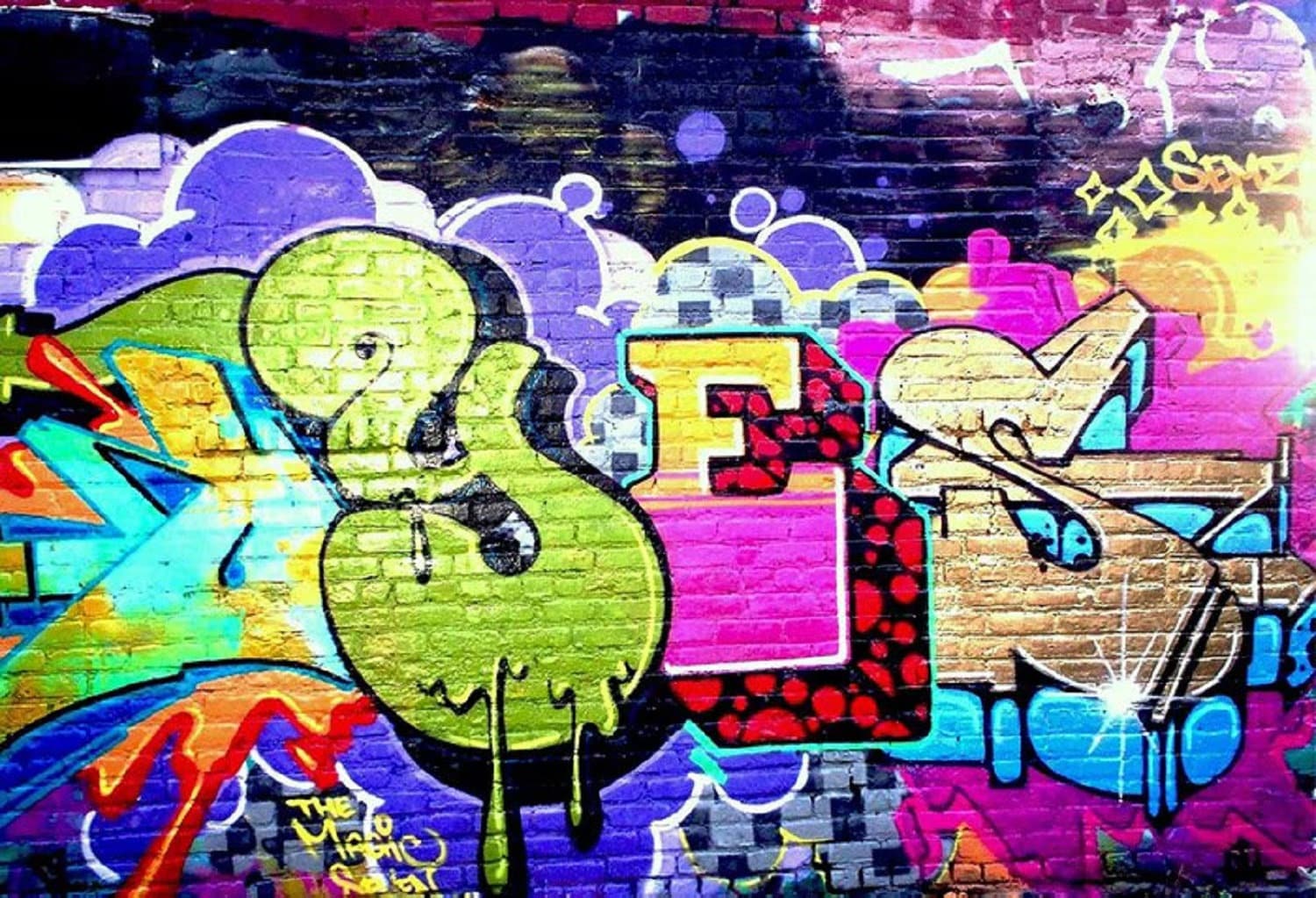 Graffiti Walls Background