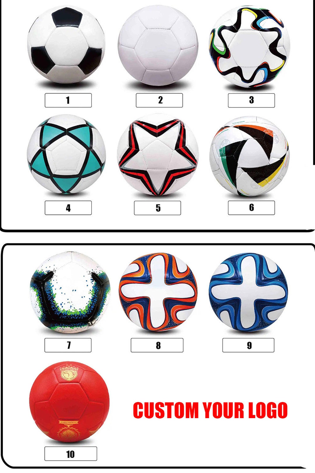 Custom Made Football No Minimum,soccer Made,customized Personalized All ...