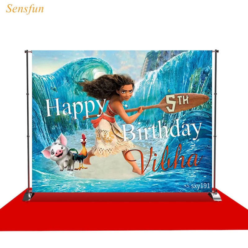 Moana Backdrop - Etsy
