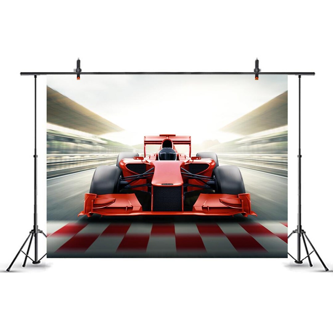 F1 / Formula One Racing Car Backdrop Wall Floor Photography Background ...