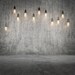 Gray Wall and Floor With Lamp Blub Backdrop Photography Backdrops Decor ...