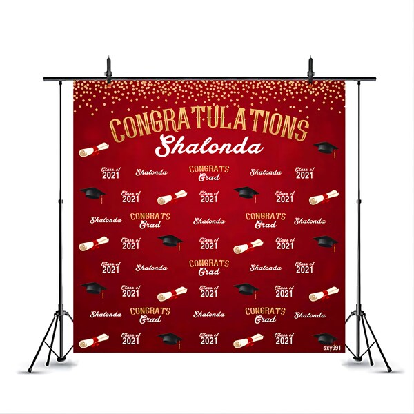 Graduation Backdrop; - Etsy