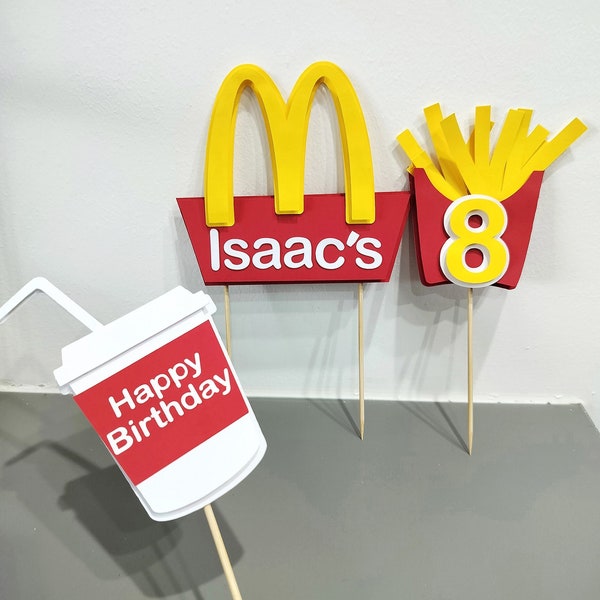 Custom Mcdonalds Party Decor - Etsy