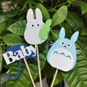 12 Pcs My Neighbor Tororo Party Decoration. Forest Spirit Totoro ...