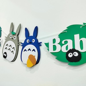 12 Pcs My Neighbor Tororo Party Decoration. Forest Spirit Totoro ...