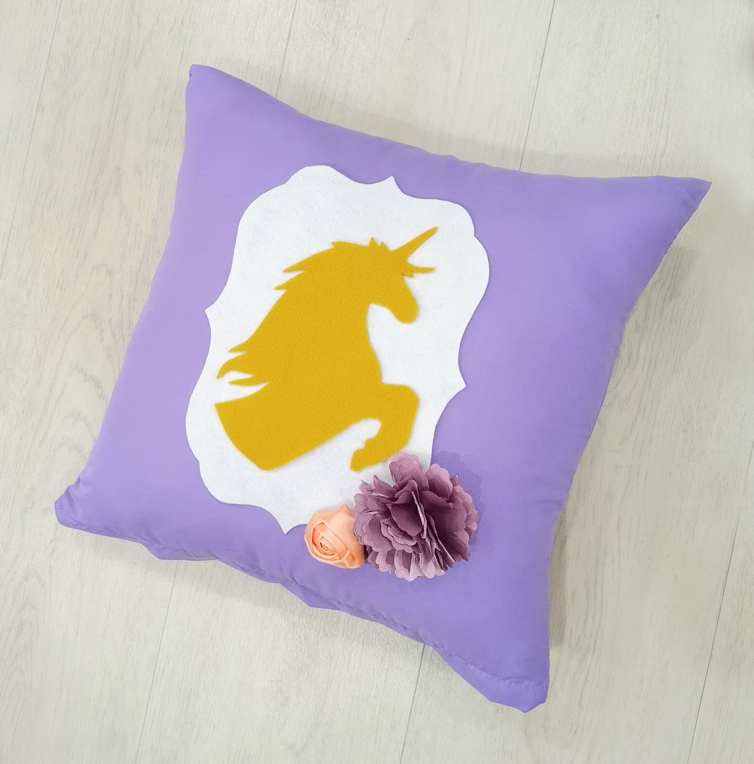 Enchanted Fairy Lilac Decorative Pillow Case. 17inch Light - Etsy