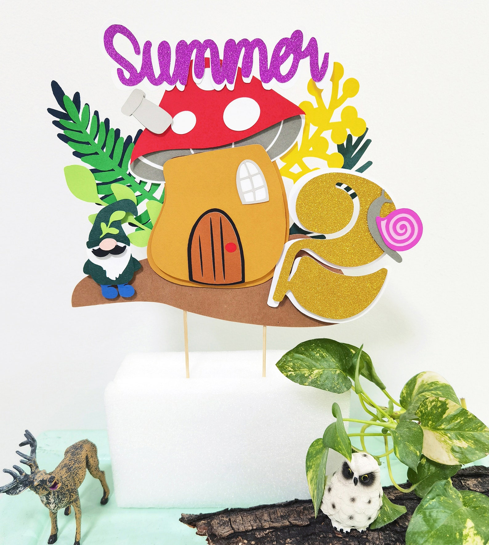 Personalized Kids Cartoon Large Cake Topper. Larva Themed Birthday ...