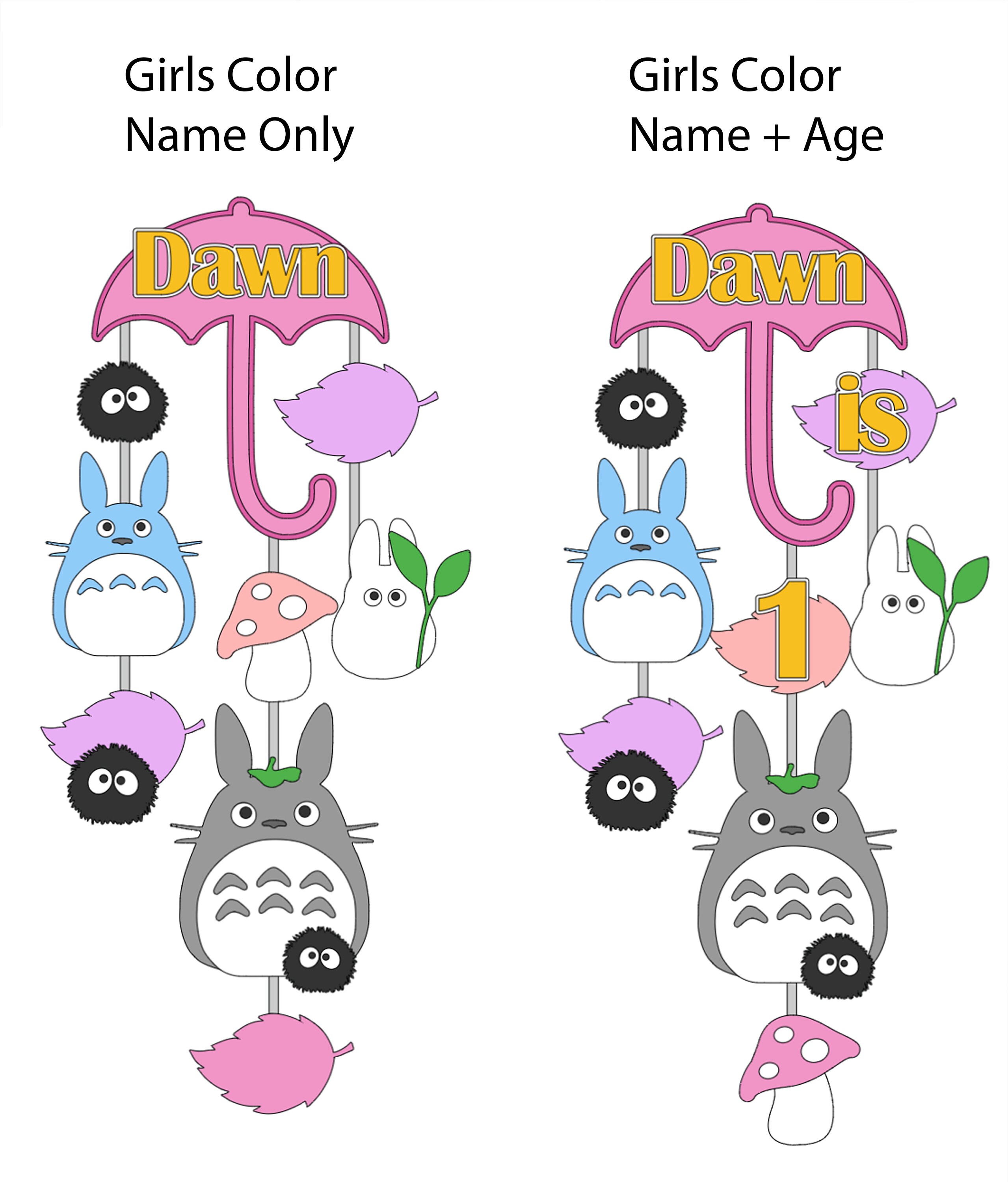 My Neighbor Totoro Inspired Baby Shower Decor Welcome Baby Banner ...