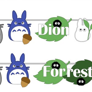 My Neighbor Totoro Inspired Baby Shower Decor Welcome Baby Banner ...