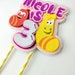 Personalized Kids Cartoon Large Cake Topper. Larva Themed Birthday ...