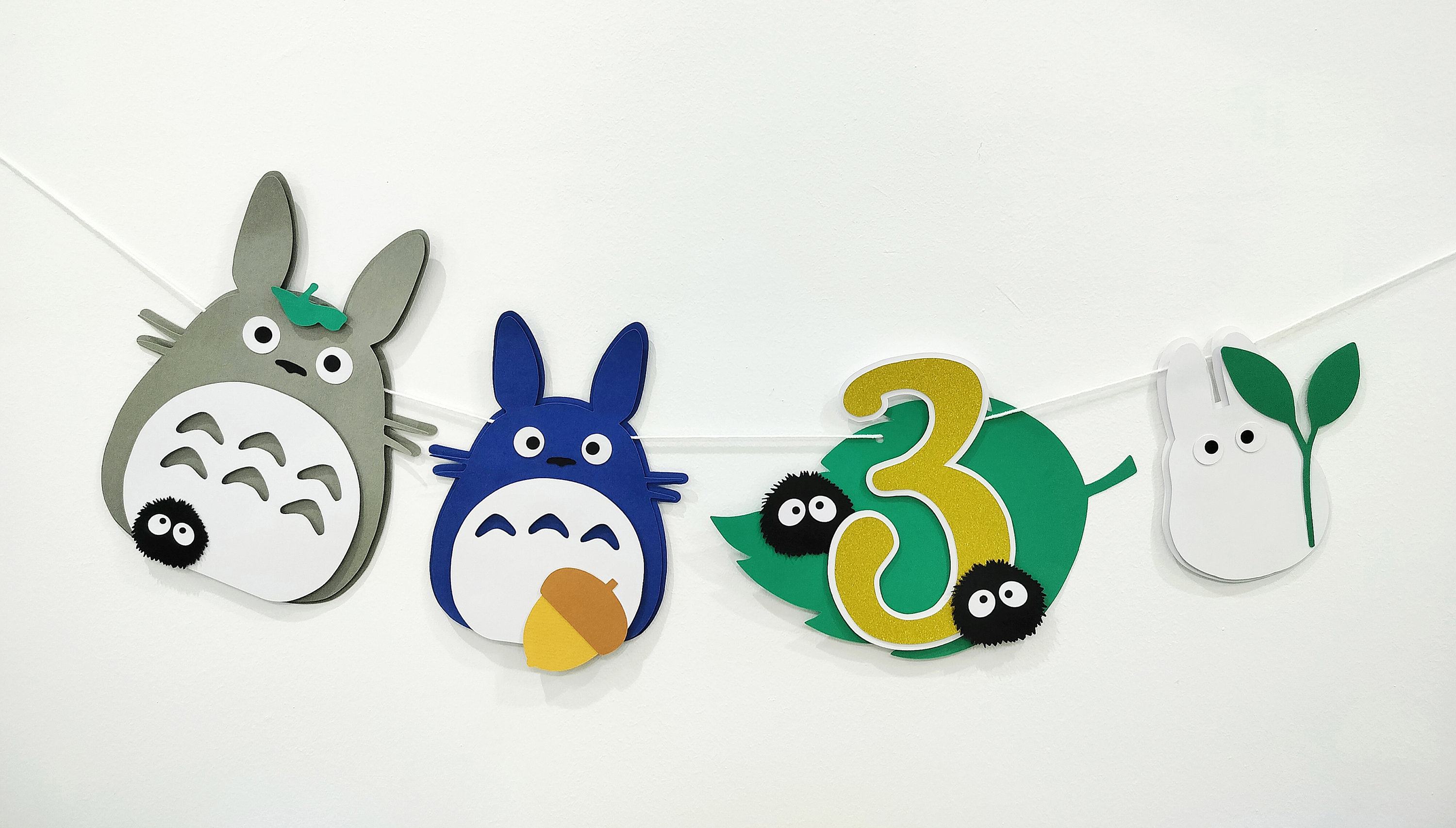 My Neighbor Totoro Inspired Baby Shower Decor Welcome Baby Banner ...