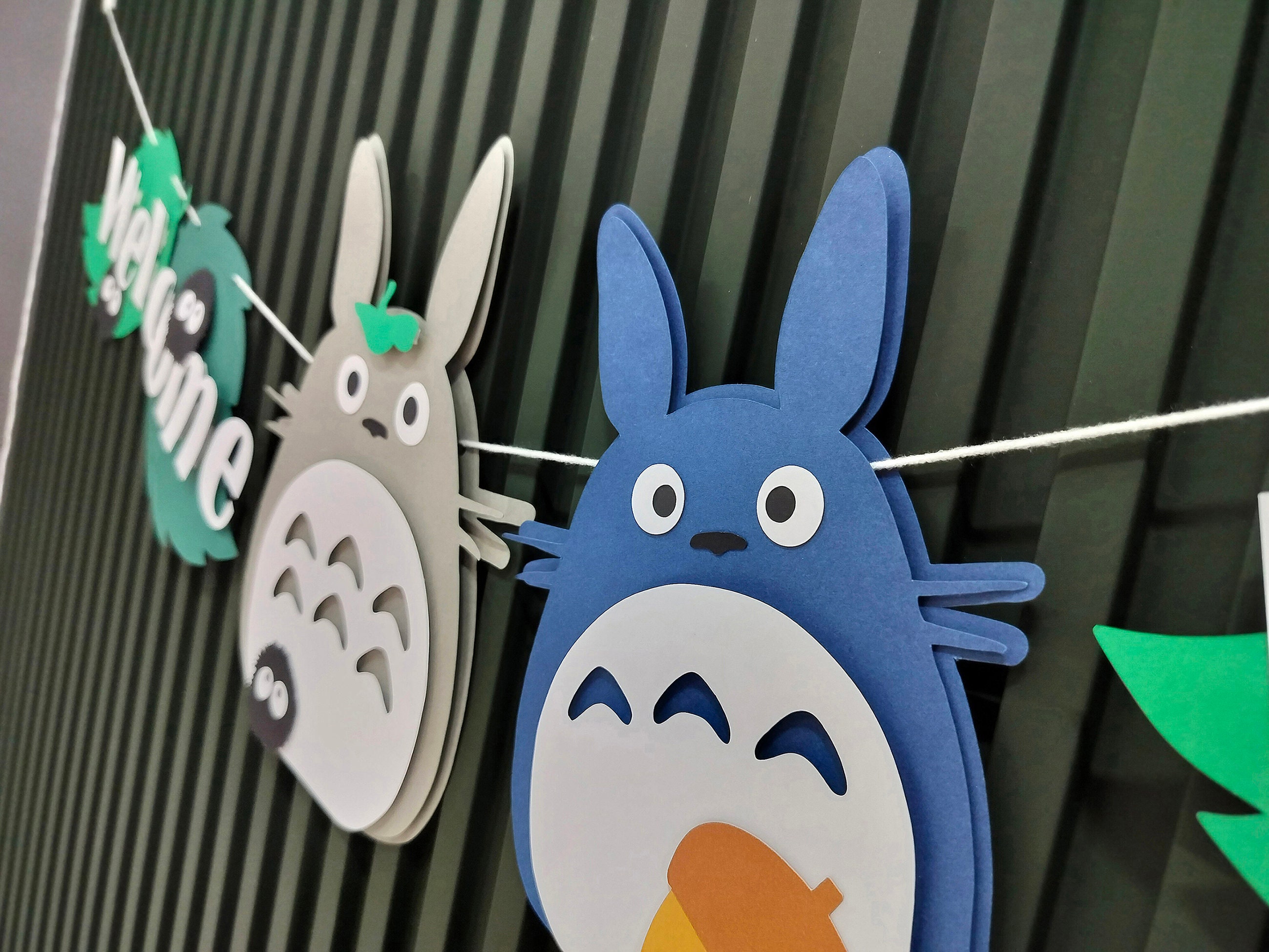 My Neighbor Totoro Inspired Baby Shower Decor Welcome Baby Banner ...