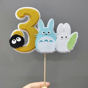 12 Pcs My Neighbor Tororo Party Decoration. Forest Spirit Totoro ...