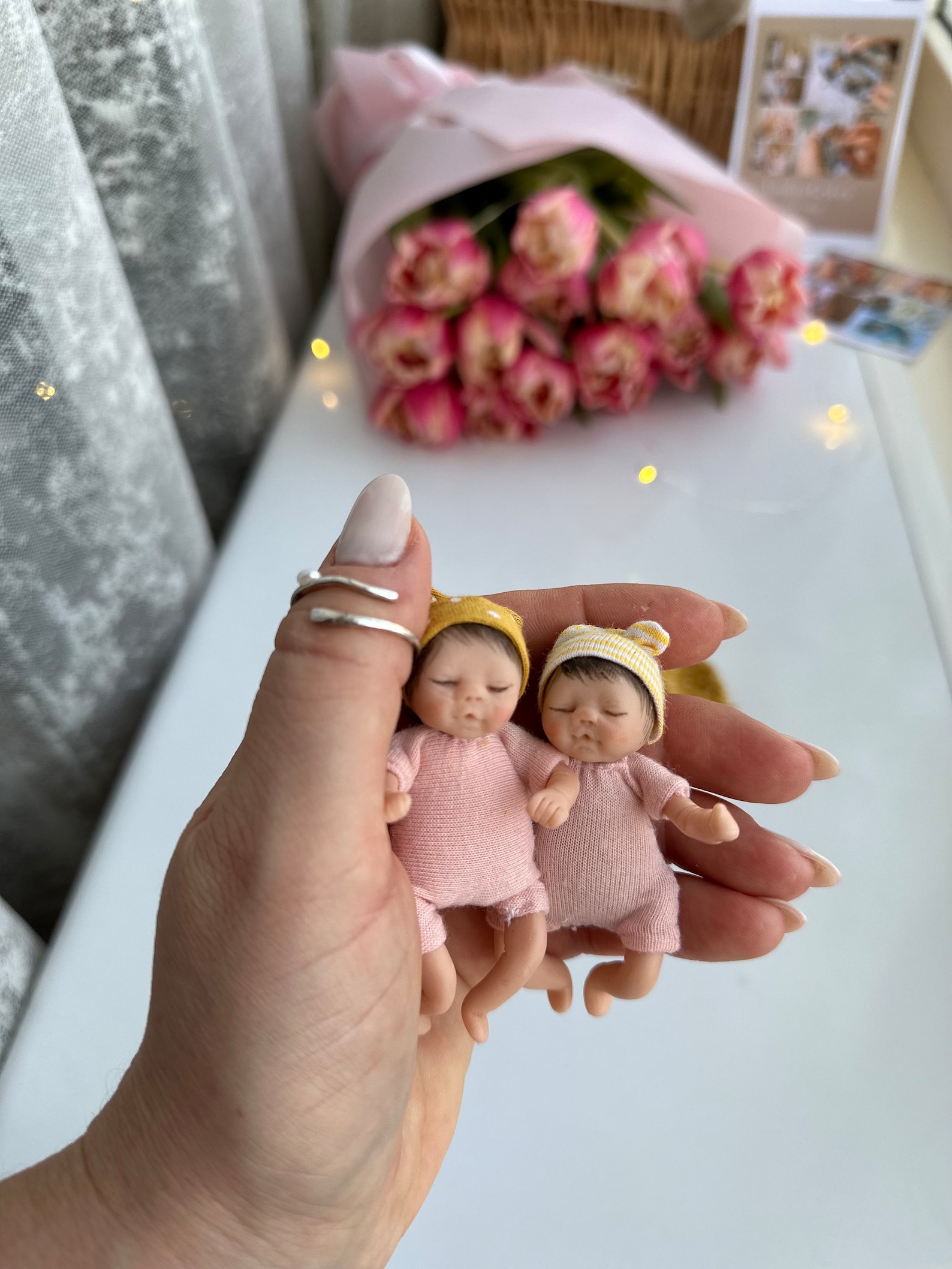 OOAK Miniature Reborn Baby Doll: Handmade Polymer Clay Art Doll - Etsy