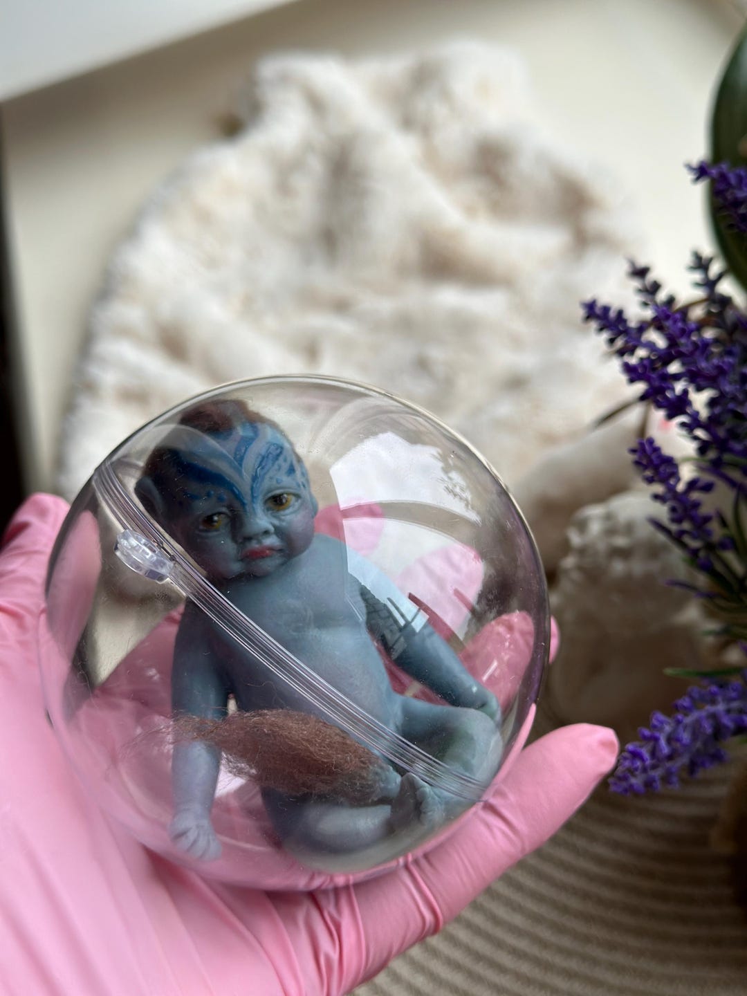 Mini Silicone Doll, Avatar Baby Doll, Reborn Mini Doll, Fantasy Reborn ...