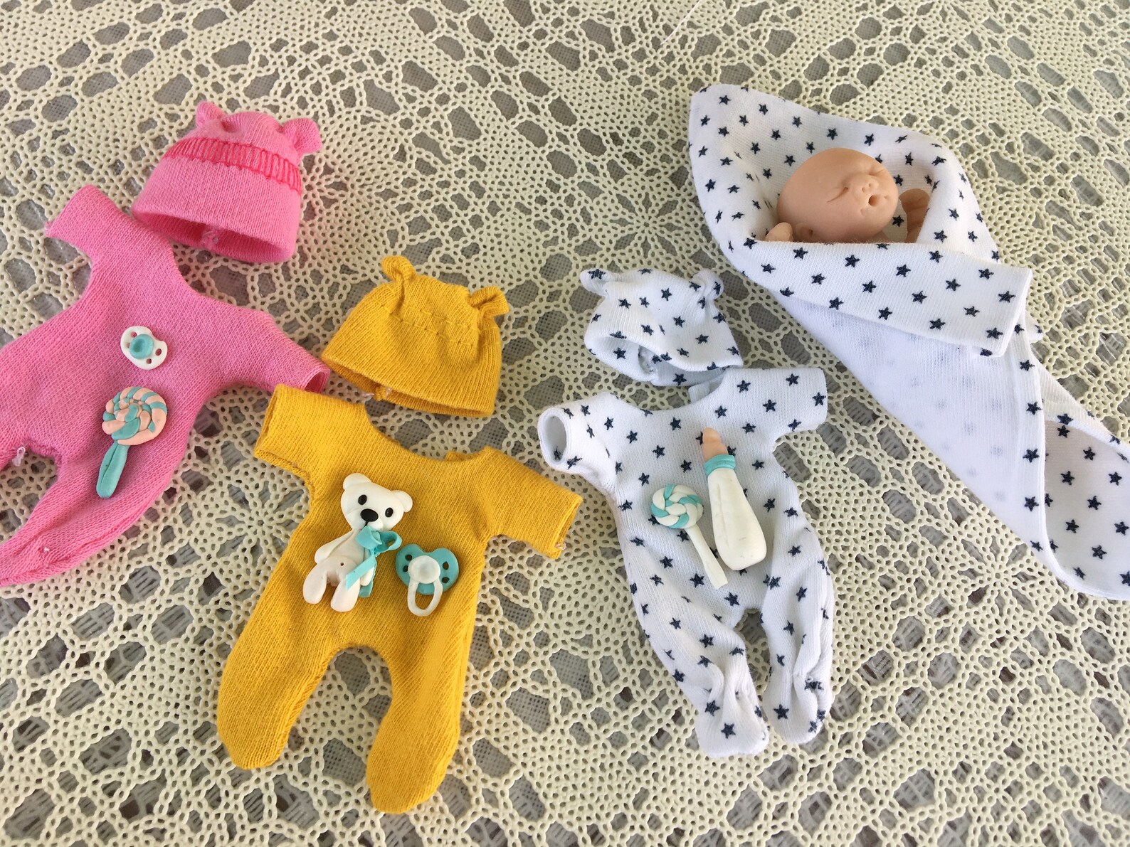 Micro Clothes Babytiny Babyooak Doll Miniaturedoll - Etsy