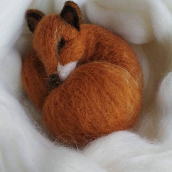 Wool Fox - Etsy