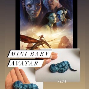 Baby Doll Avatar/polymer Clay Baby Avatar /baby Mini Avatar,mini Dolls ...