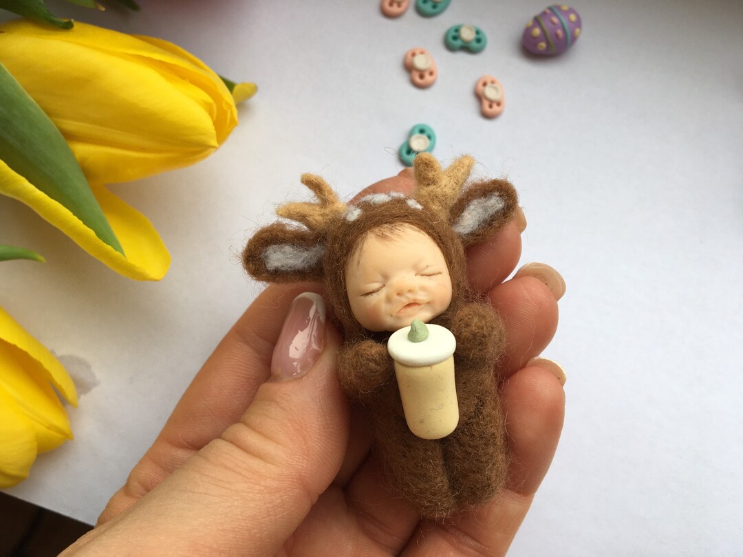 Mini Baby Doll/micro Baby Doll/miniature Baby Animals/mini Baby Doll ...