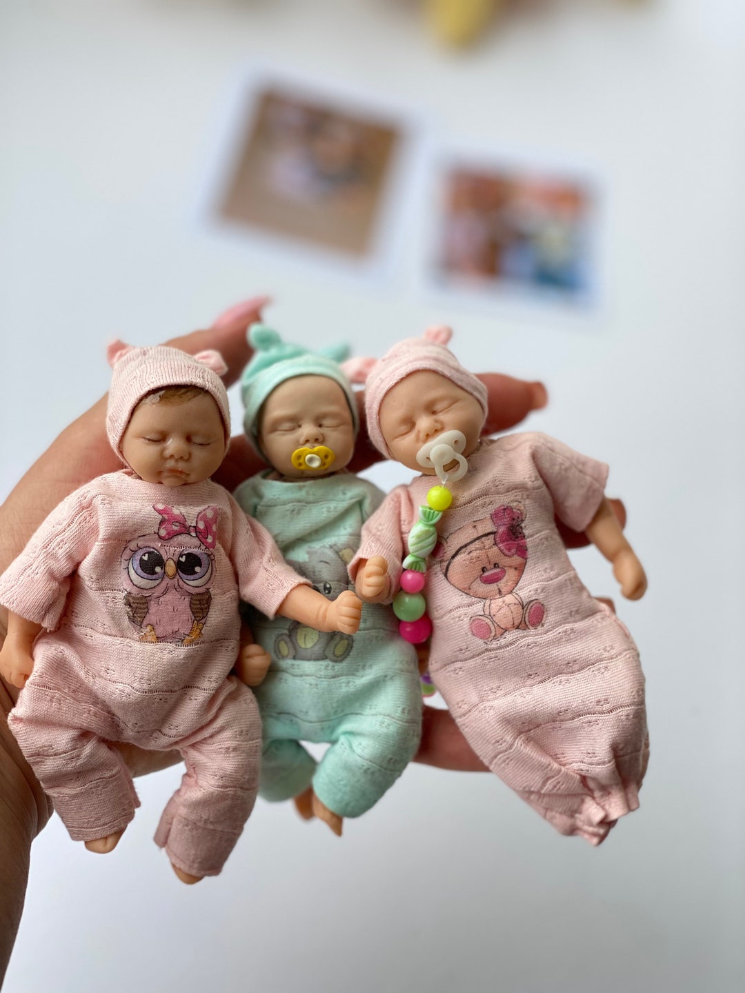 Doll Polymer Clay, Mini Doll, Baby Doll Sculpture - Etsy