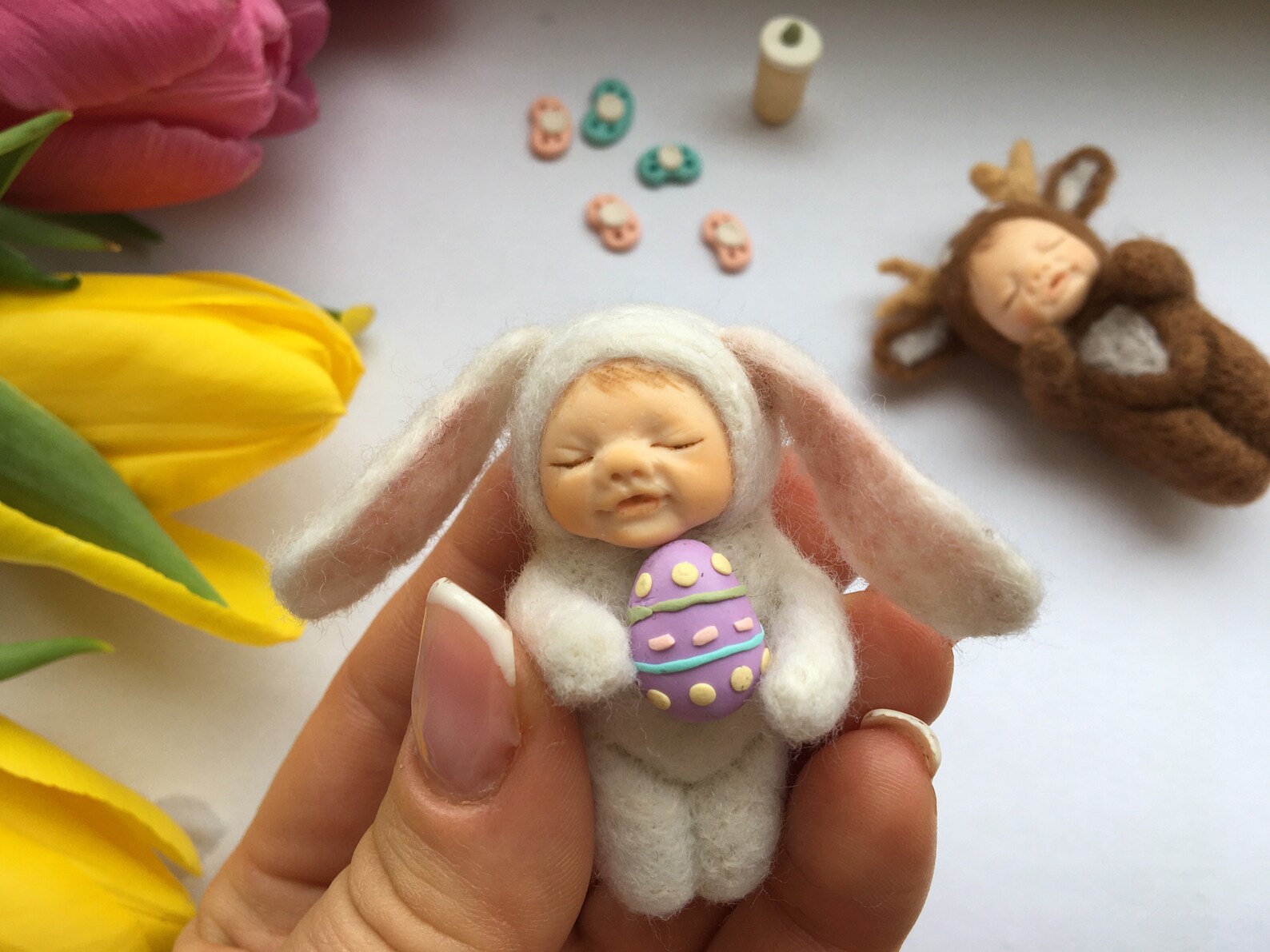 Mini Baby Doll/micro Baby Doll/miniature Baby Animals/mini - Etsy