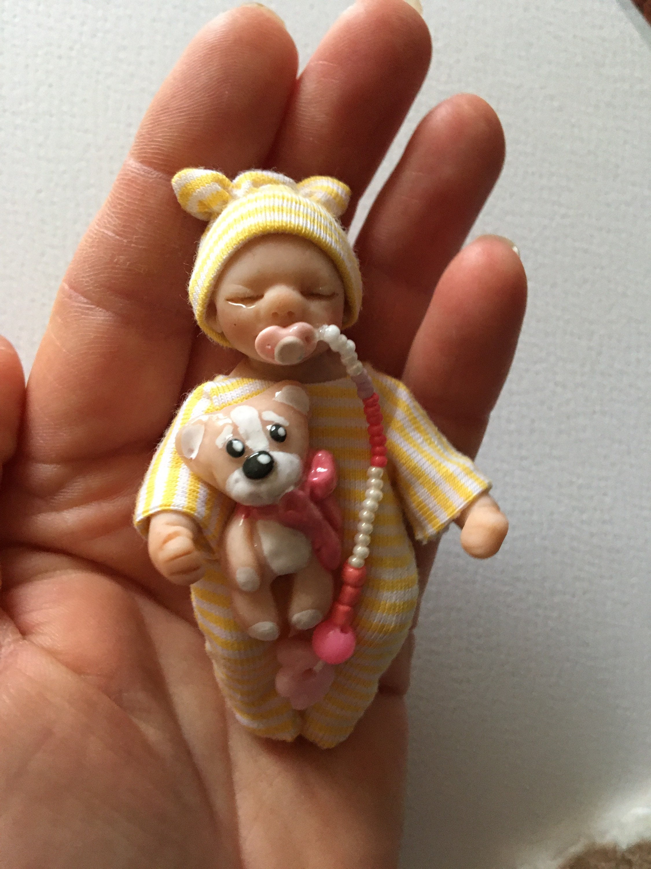Tiny Clay Newborn Babies