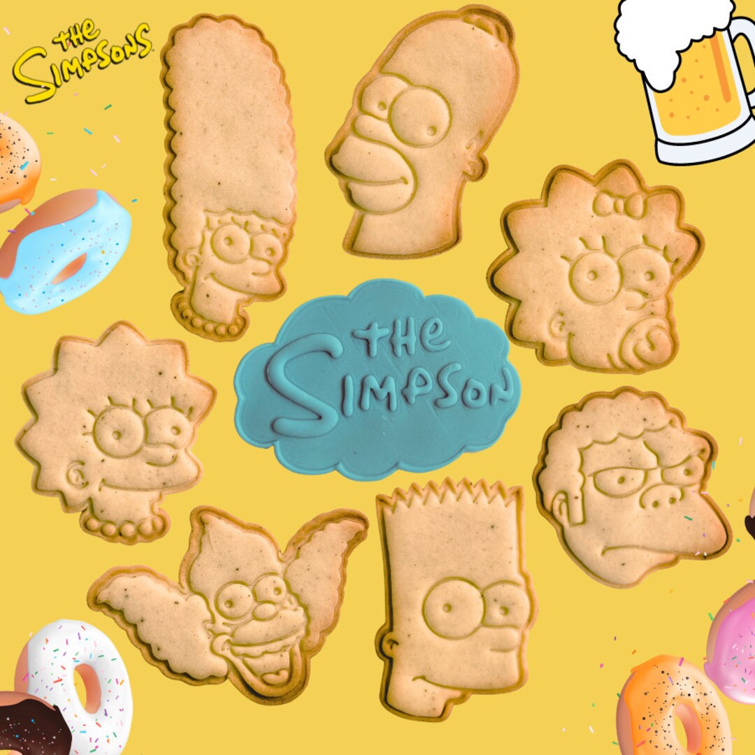 Cookie Cutters the Simpsons Cookie Cutter the Simpson - Etsy