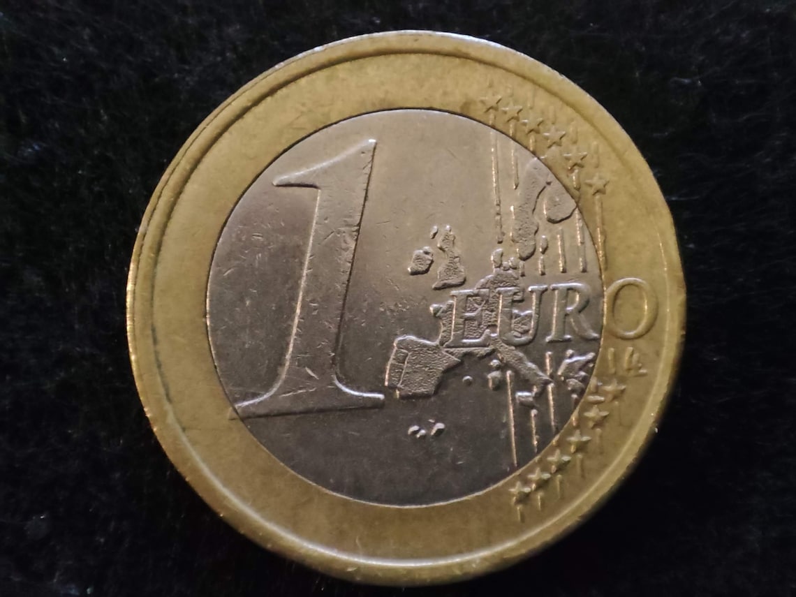 Rare Coin, 1 Euro Coin 2001 France C, France 2001 Euro Coin, Mint Error ...