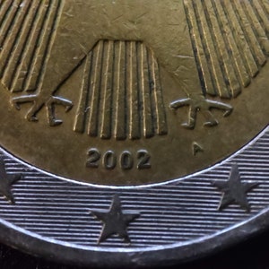 Rare Coin, 2 Euro Coin 2002 Germany A, Germany 2002 Euro Coin With Mint ...