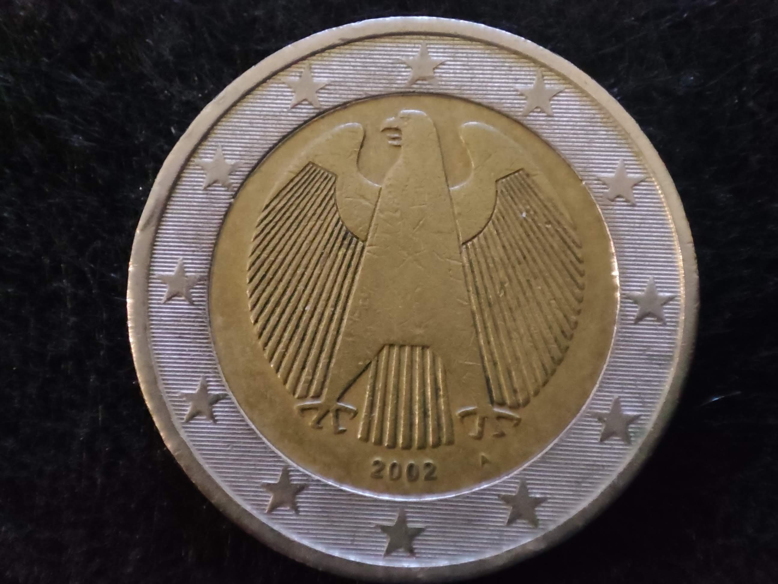 Rare Coin, 2 Euro Coin 2002 Germany A, Germany 2002 Euro Coin With Mint ...