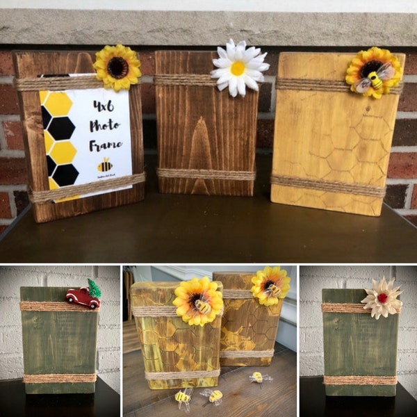 Daisy Picture Frame - Etsy