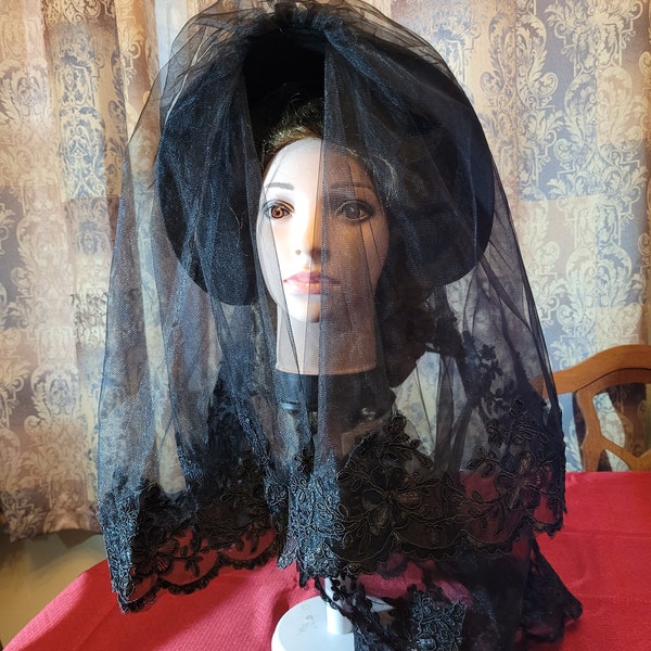 Mourning Veil - Etsy