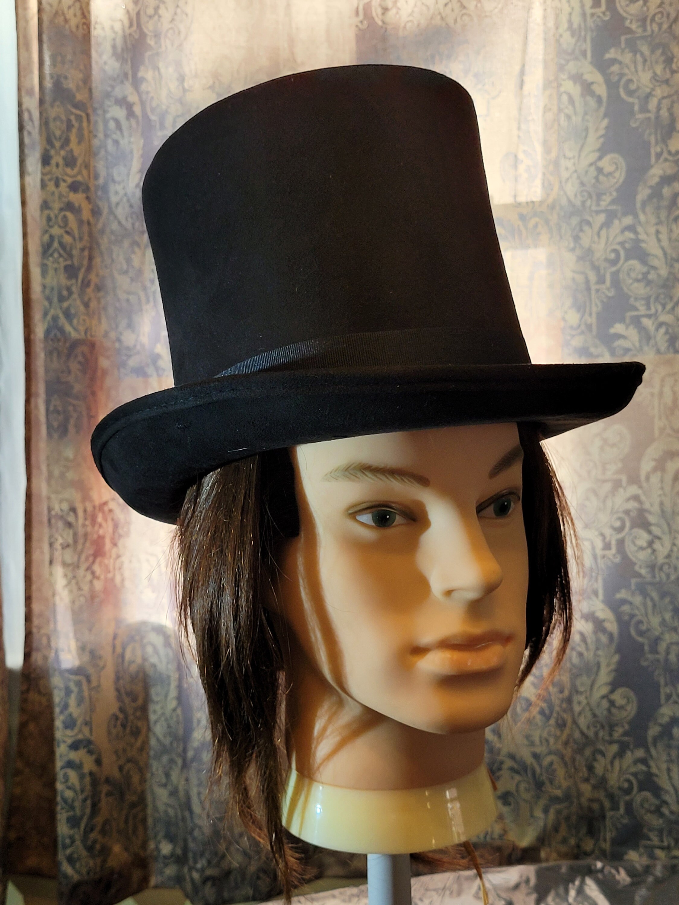 Men's Classic Top Hat in Black - Etsy