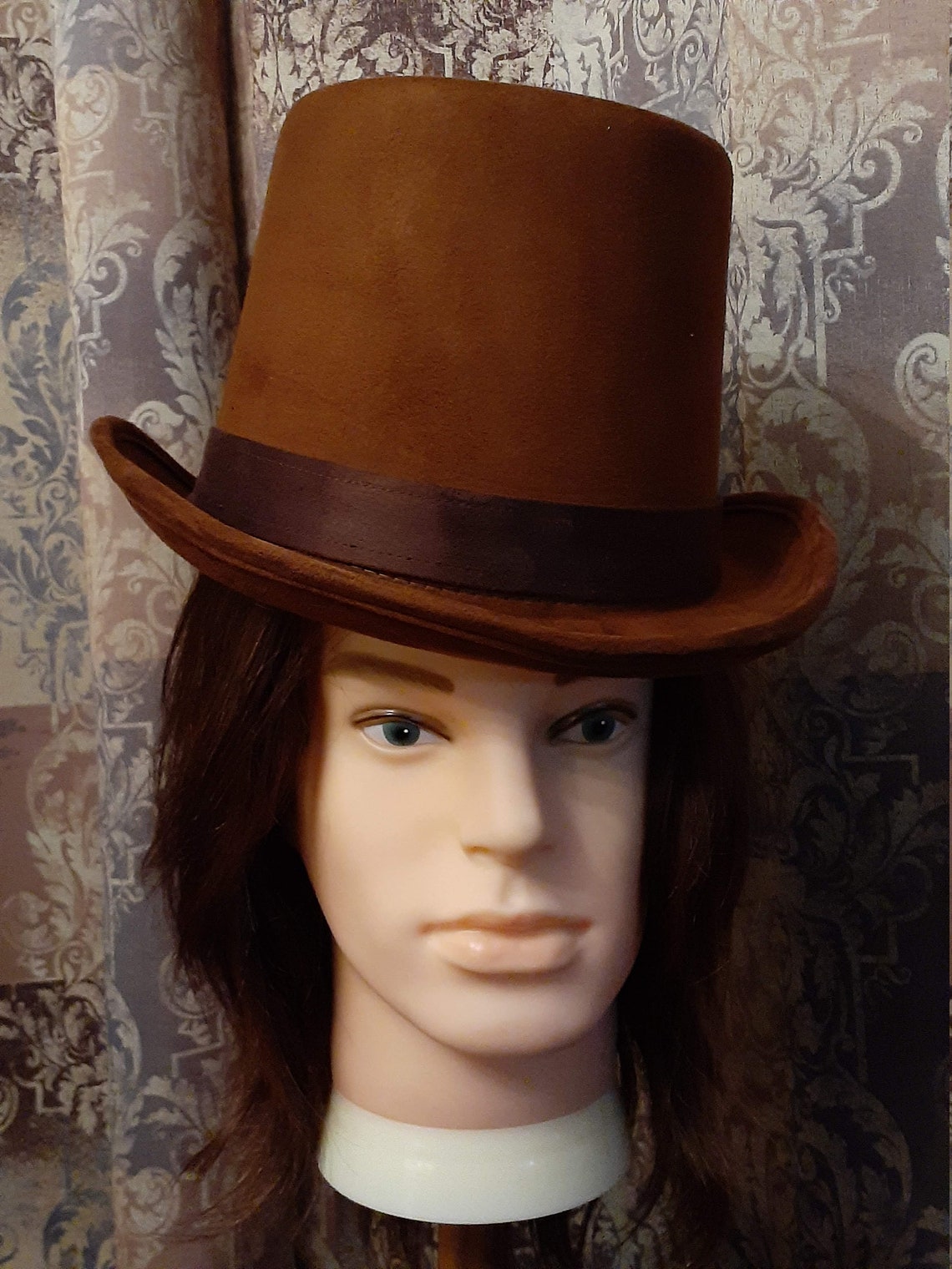 Men's Coachman Top Hat (brown) - Etsy